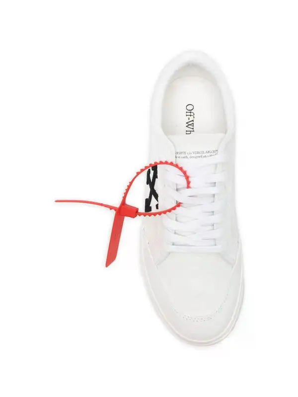 Off-White Vulcanized Low Sneakers - White