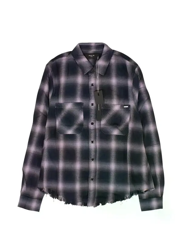 Amiri Plaid Check Shirt