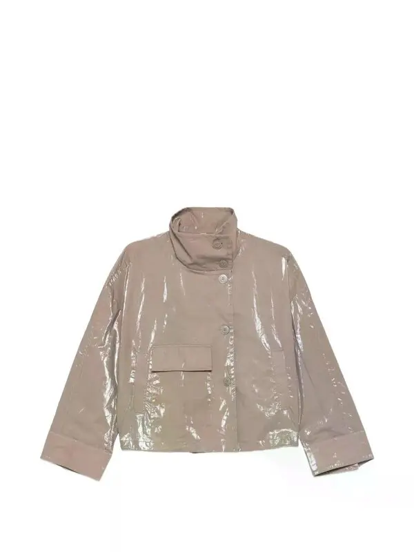 DUNO Button Flap-pocket Jacket - Neutrals