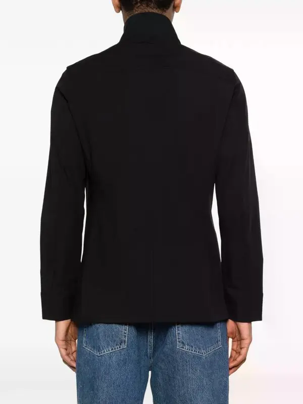 DUNO Double-breasted Tauris Coat - Black