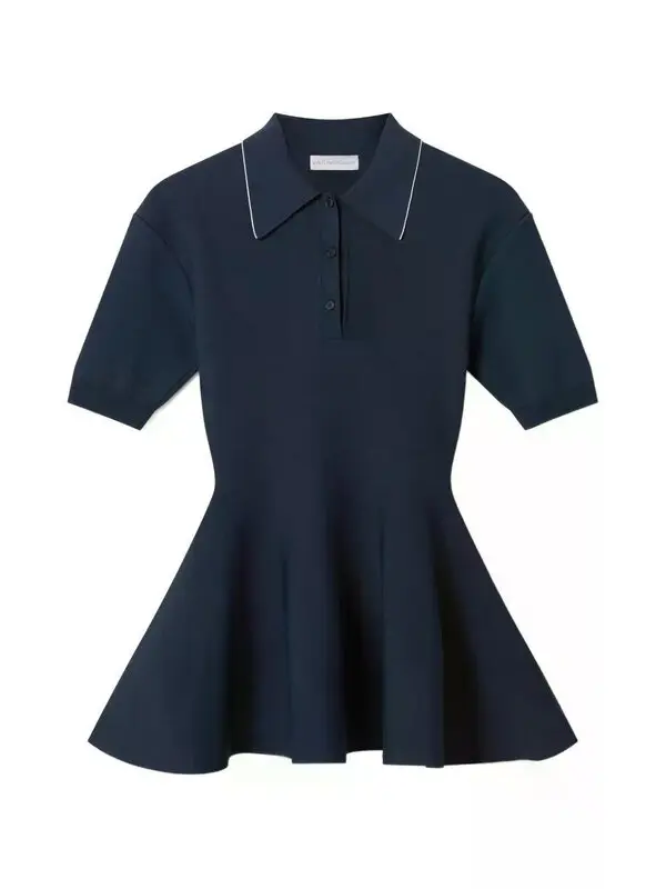 Stella McCartney Button-placket Polo Top