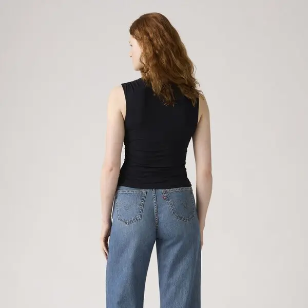 LEVI'S Crystal Ruched Top
