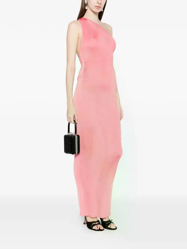 SELF-PORTRAIT Maxi One-shoulder Dress