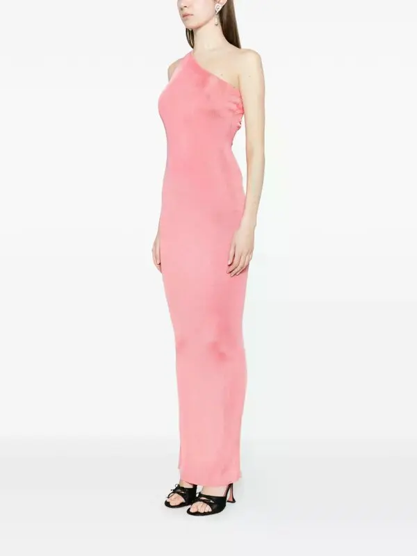 SELF-PORTRAIT Maxi One-shoulder Dress