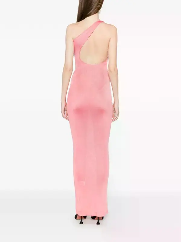 SELF-PORTRAIT Maxi One-shoulder Dress