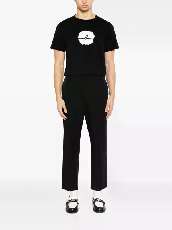 AGNES B. Graphic-print Round Neck T-shirt