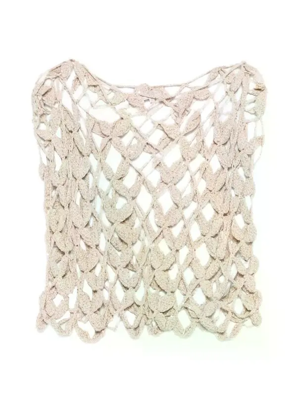 Antonelli Firenze Knit Crochet Top