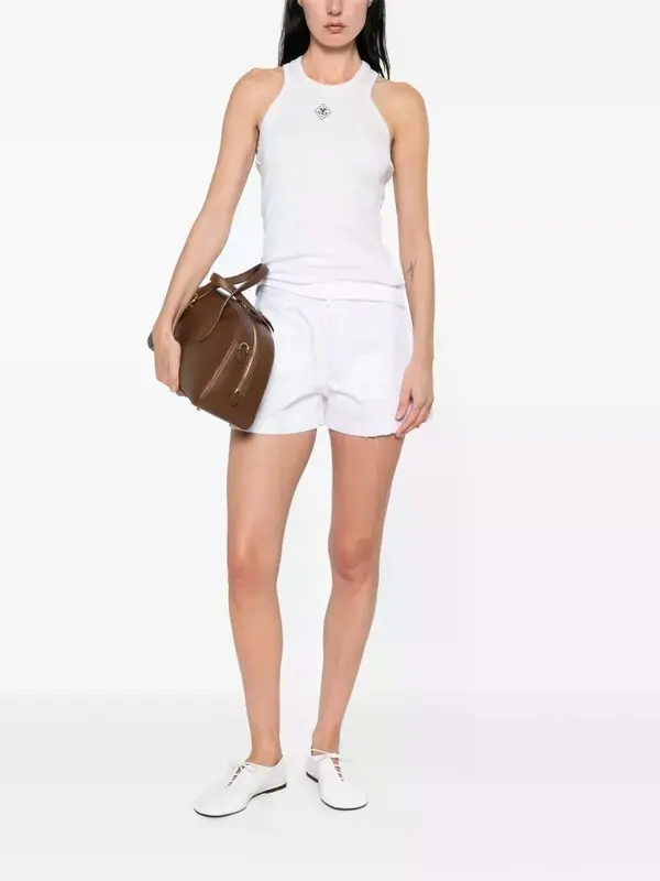 Seafarer Frayed Denim Shorts