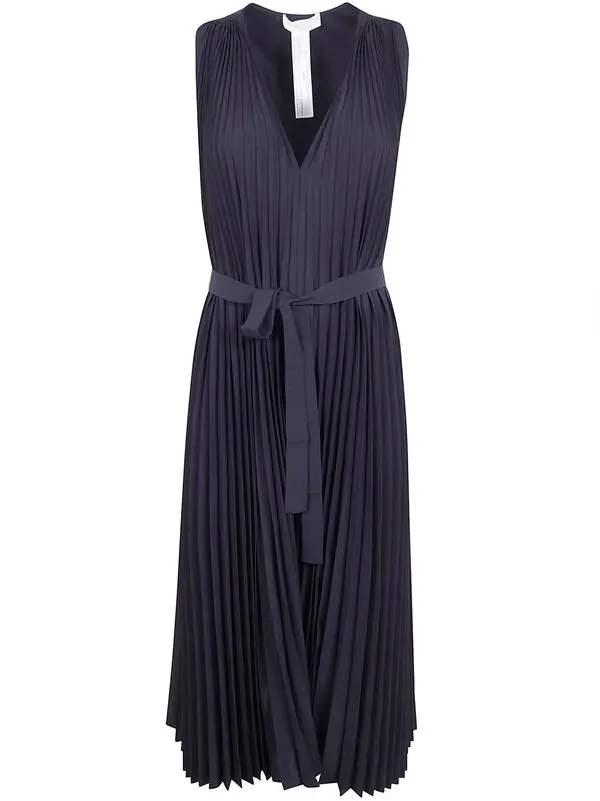TWINSET Pleated Midi Dress