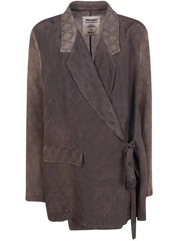 UMA WANG Khloe Jacket - Brown