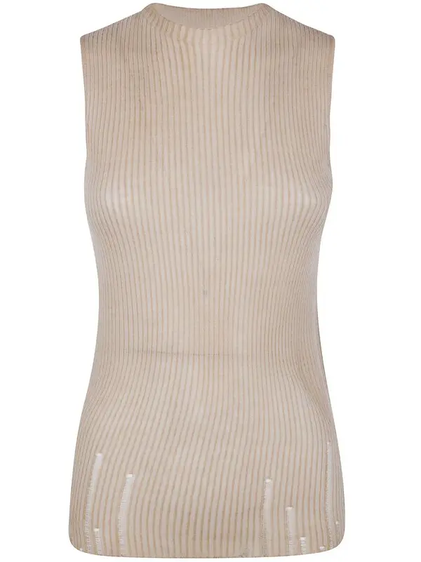 UMA WANG Sleeveless Wool Sweater