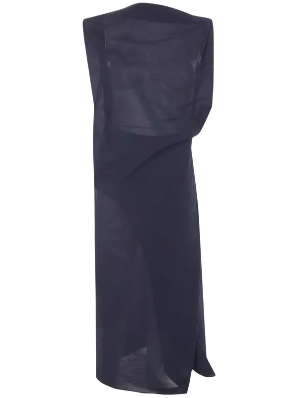 Jacquemus La Robe Drap' Midi Dress