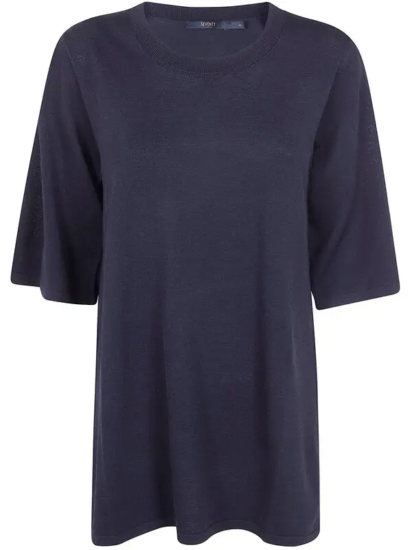 Seventy Viscose Round Neck T-shirt
