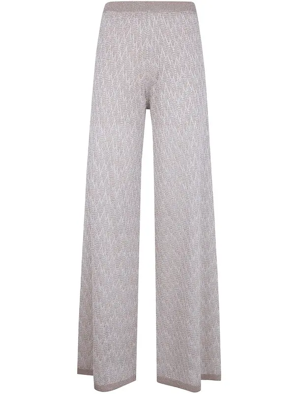 D.exterior Z-line Lux Long Trousers - Metallic