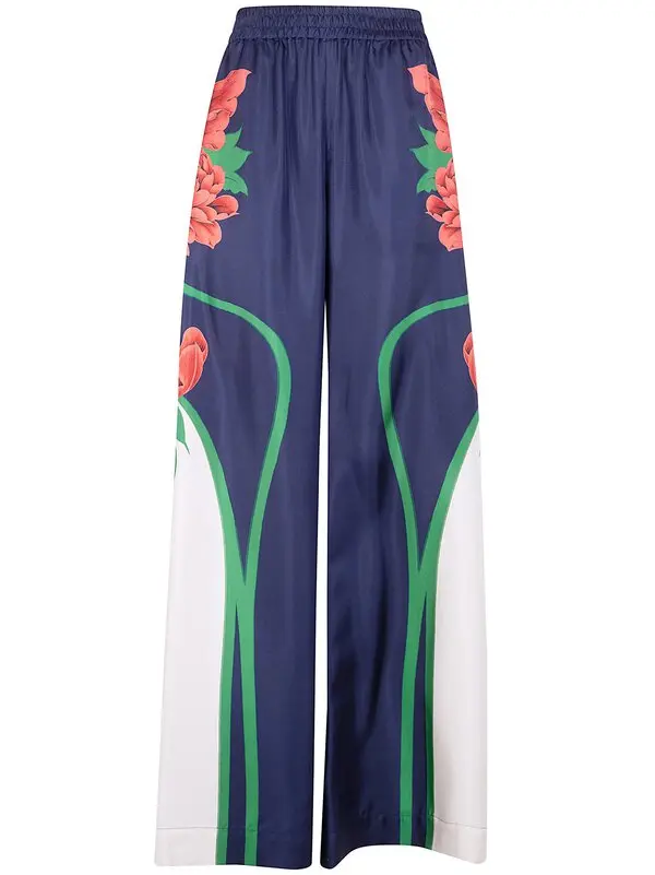 La DoubleJ Placée Palazzo Pants - Blue