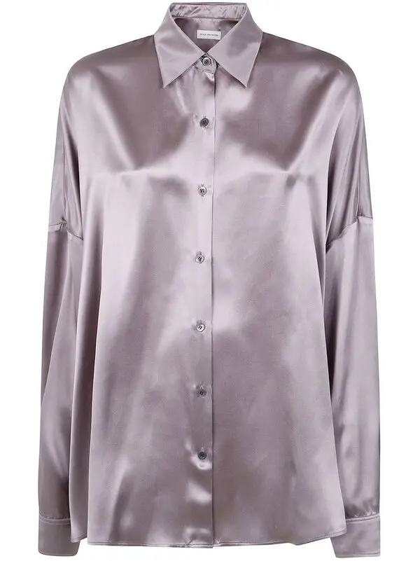 Dries Van Noten Casia Oversized Shirt - Gray