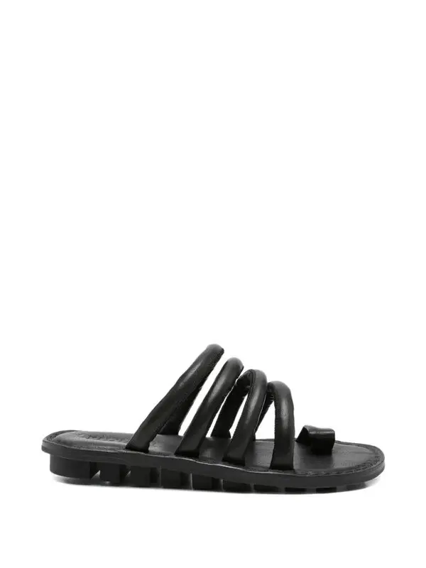 TRIPPEN Threads Flat Sandals - Black