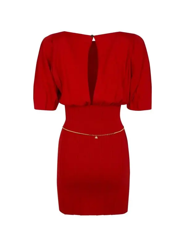 Elisabetta Franchi Mini Knit Dress