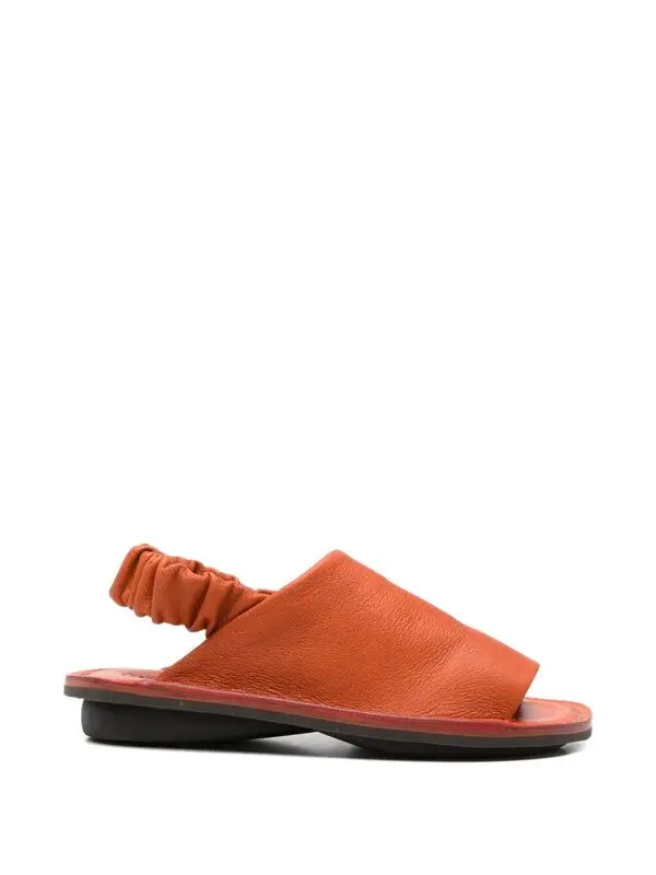 TRIPPEN Nudge Flat Sandals - Brown