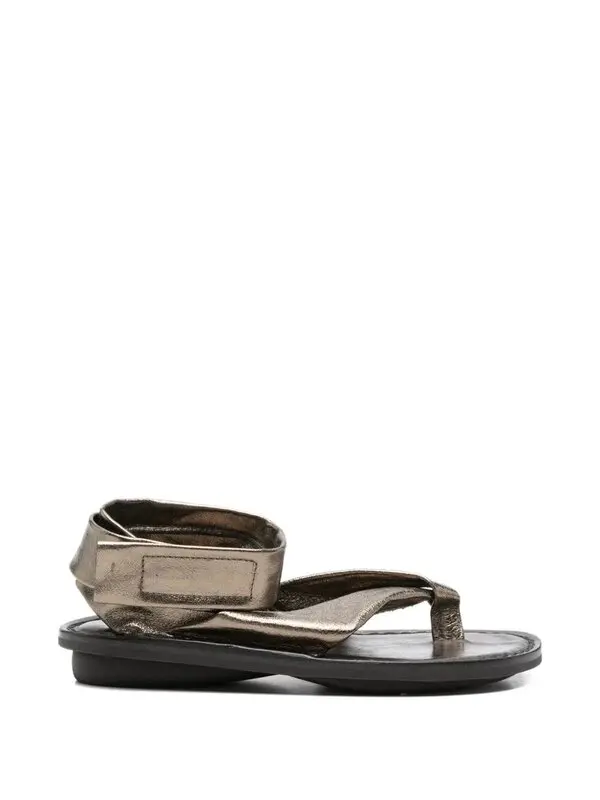 TRIPPEN Sensual Flat Sandals - Metallic