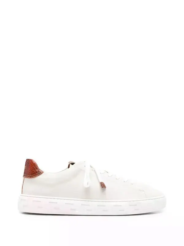 Versace Greca Low-top Sneakers - Neutrals
