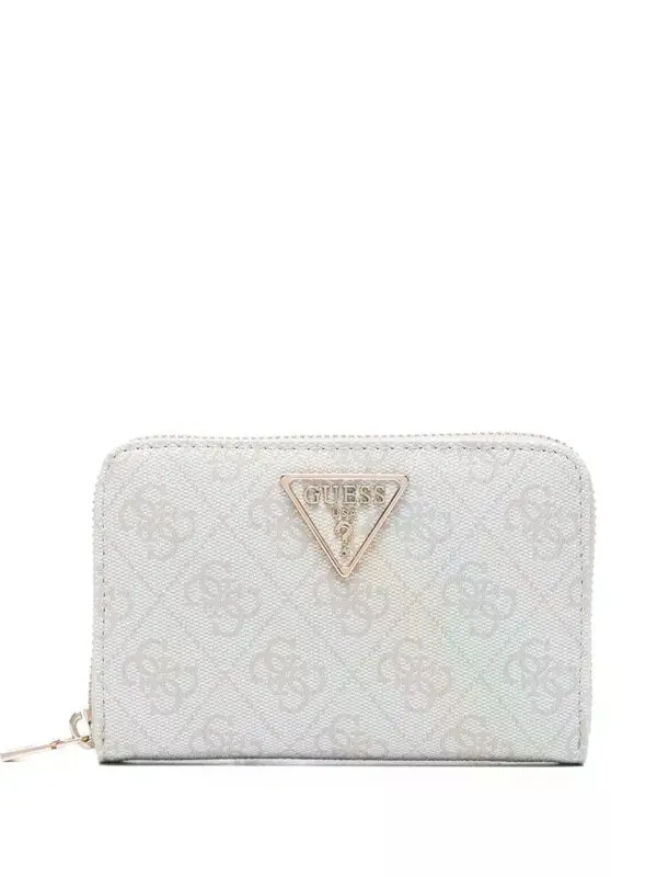 Guess Monogram-pattern Wallet - Grey