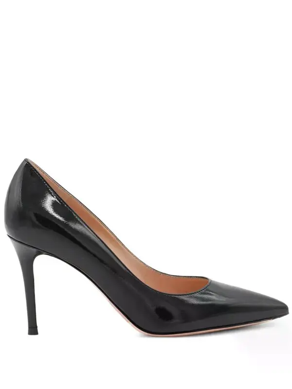 GIANVITO ROSSI 85mm Pointed Toe Pumps - Black
