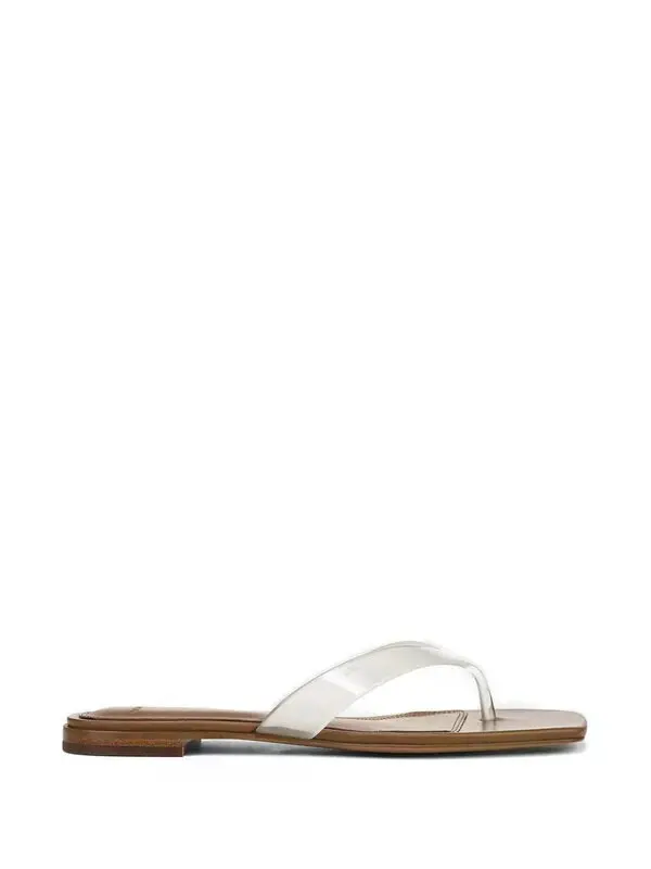 Vince San Juan Jelly Thong Sandals - White