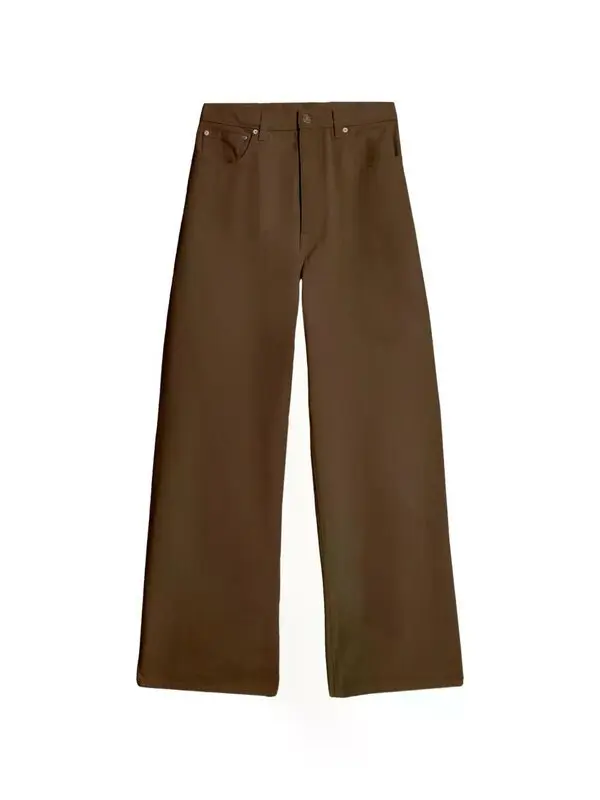 FORTELA Jaron Wide-leg Jeans - Brown