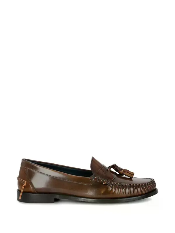 FORTELA Sophie Tassel Leather Loafers