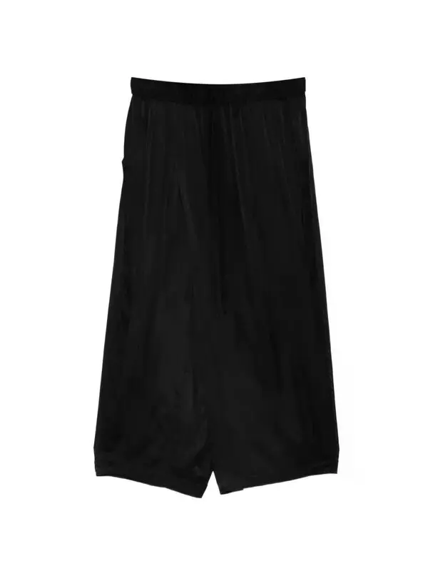 JULIUS Wrapped Trousers - Black