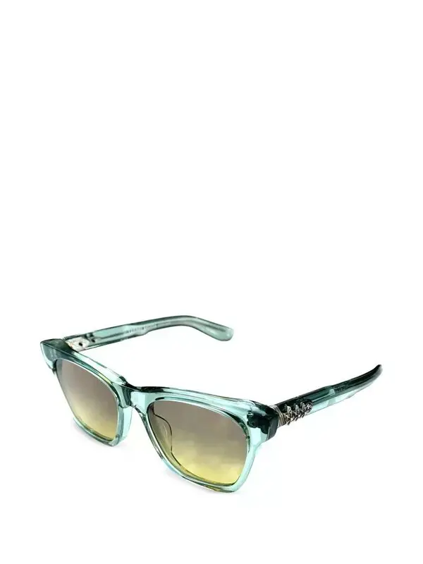 Chrome Hearts Gradient Sunglasses - Blue
