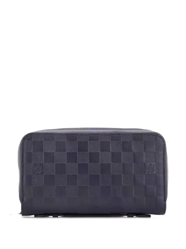 LOUIS VUITTON Zippy Wallet Damier Infini Leather Xl Small Wallets
