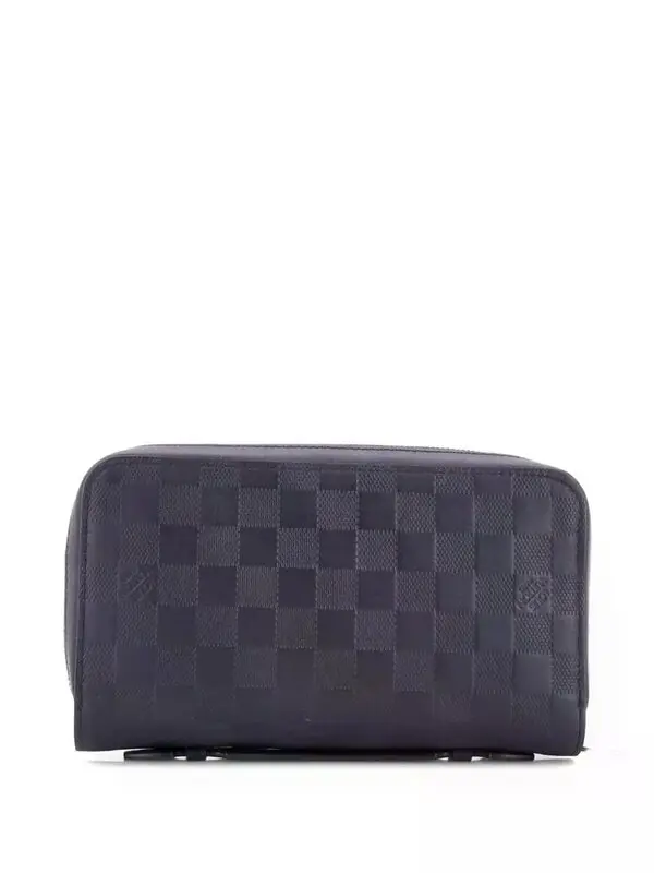 LOUIS VUITTON Zippy Wallet Damier Infini Leather Xl Small Wallets