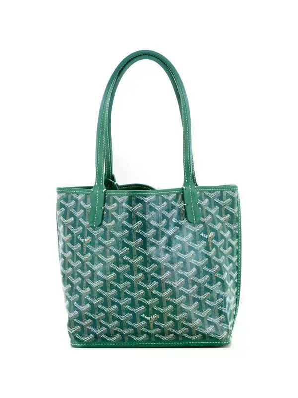 Goyard Anjou Reversible Mini Satchel - Green