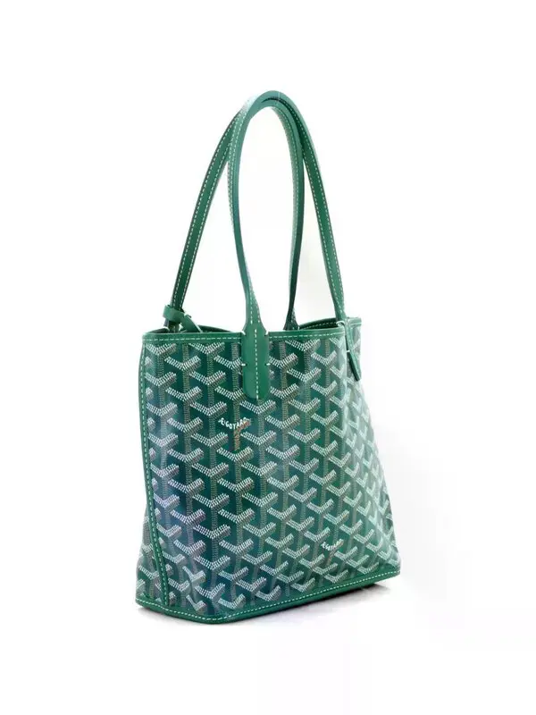 Goyard Anjou Reversible Mini Satchel - Green