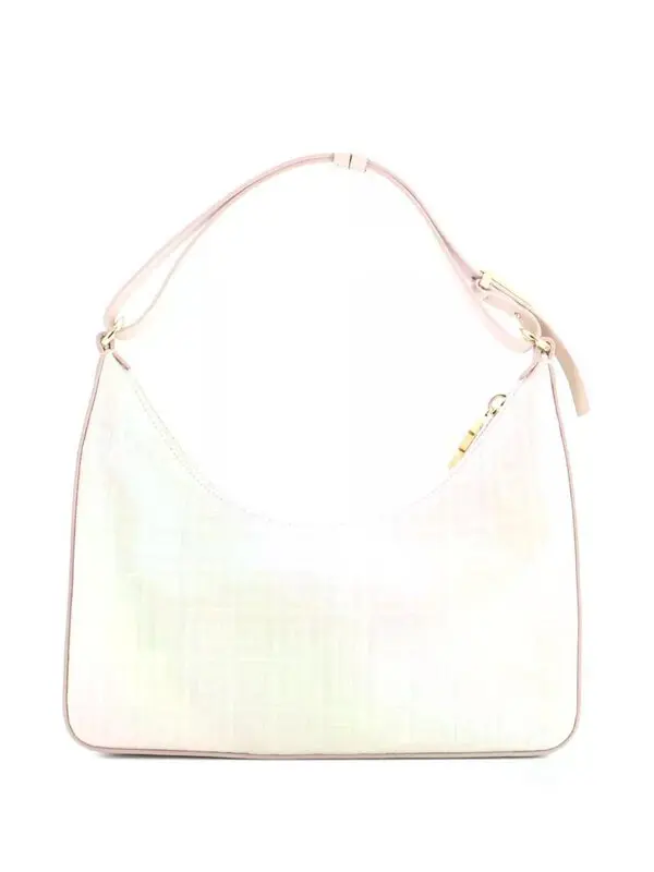 Givenchy Moon Cut Out 4g Coated Canvas Small Hobo Bag