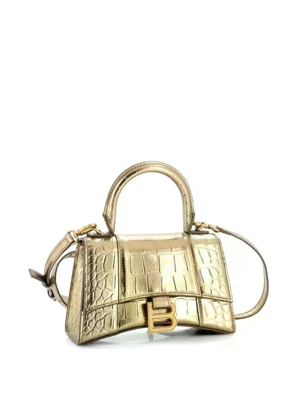 Balenciaga Hourglass Xs Top Handle Satchel