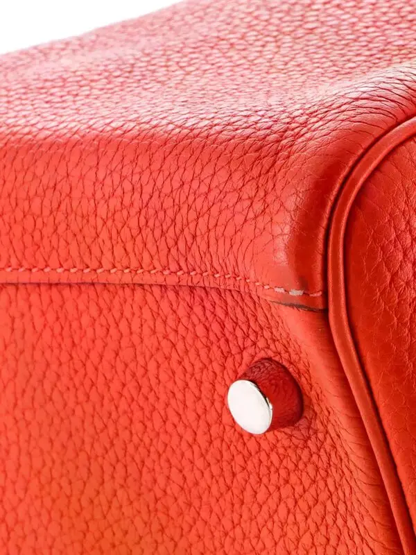 Hermès Lindy 26 Shoulder Bag Clemence - Red