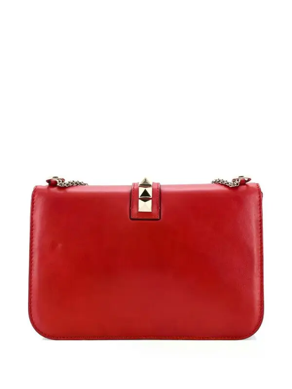 Valentino Garavani Glam Lock Leather Large Shoulder Bag