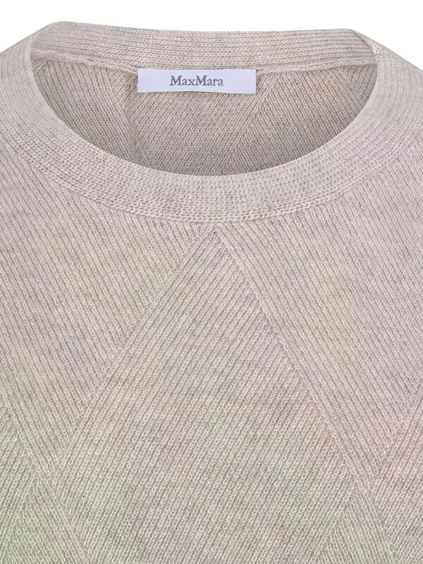 Max Mara Textured Cashmere Sweater - Neutrals