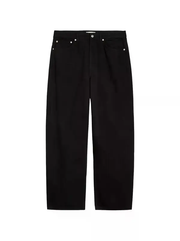 LES DEUX Corduroy Trousers - Black