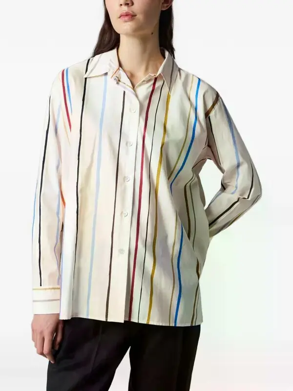 Paul Smith Painted Stripe Shirt - Neutrals