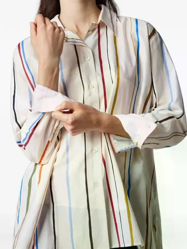 Paul Smith Painted Stripe Shirt - Neutrals
