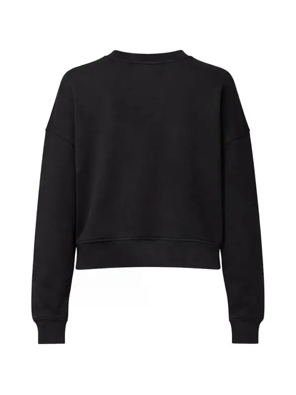 CHIARA FERRAGNI Embroidered Sweatshirt - Black