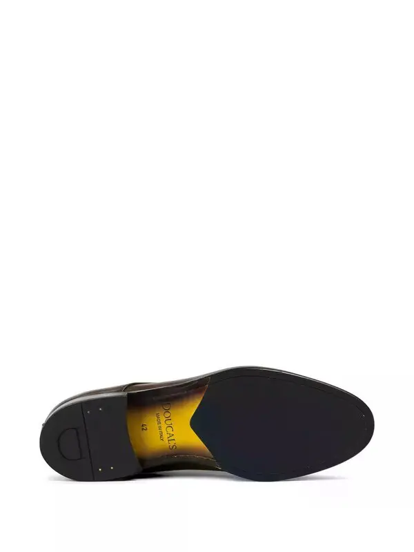 DOUCAL'S Leather Lace-up Shoes - Brown