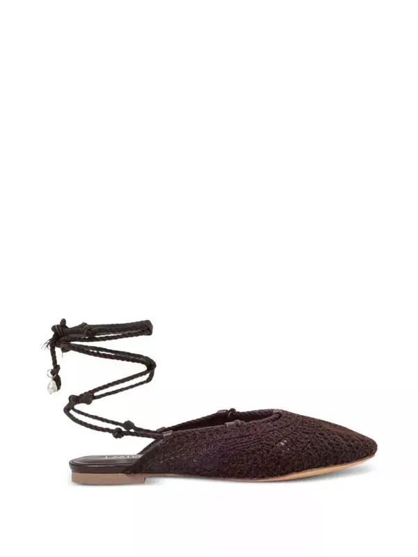 TWINSET Crochet Ballet Mules
