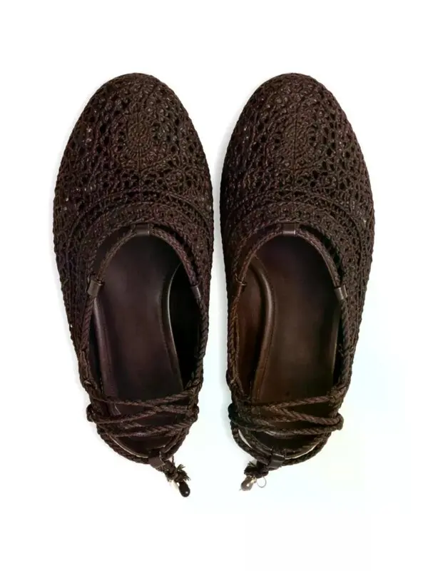 TWINSET Crochet Ballet Mules
