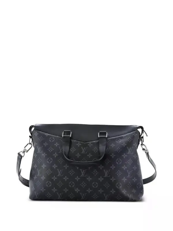 LOUIS VUITTON Explorer Briefcase Monogram Eclipse Canvas - Black
