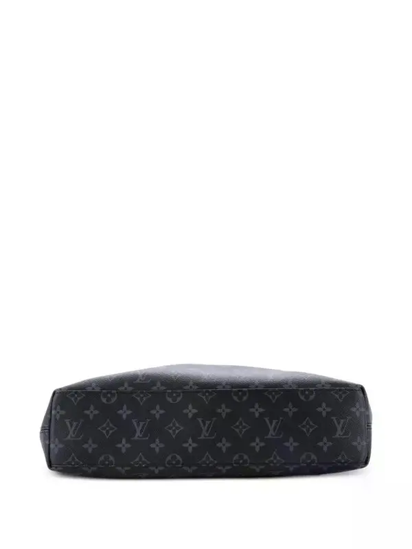 LOUIS VUITTON Explorer Briefcase Monogram Eclipse Canvas - Black